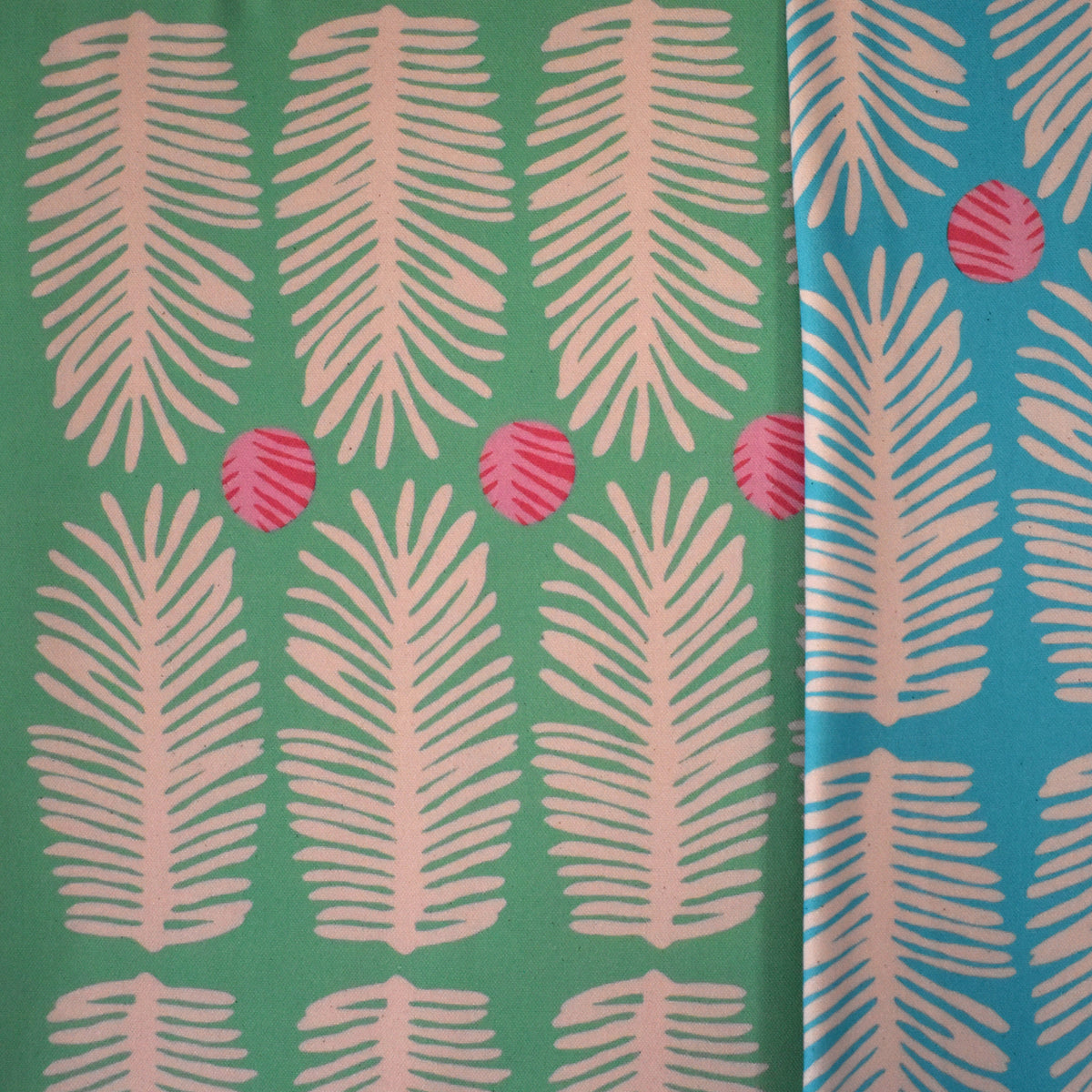 Pina Colada Sea Green Fabric – Zobo Designs